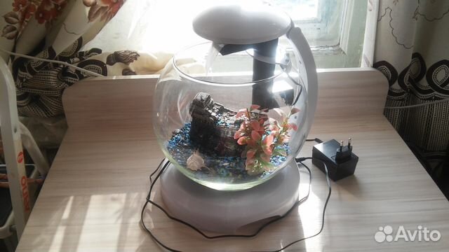 Аквариум 6.8л tetra cascade globe