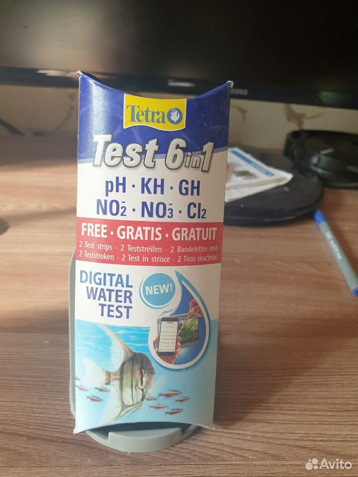 Тесты полоски Tetra 6 в 1