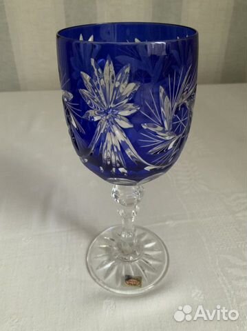Бокалы под вино богемский хрусталь купить в Москве, цена 15 000 руб ...