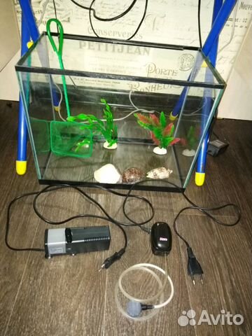 Продам авариум 32л, торг уместен