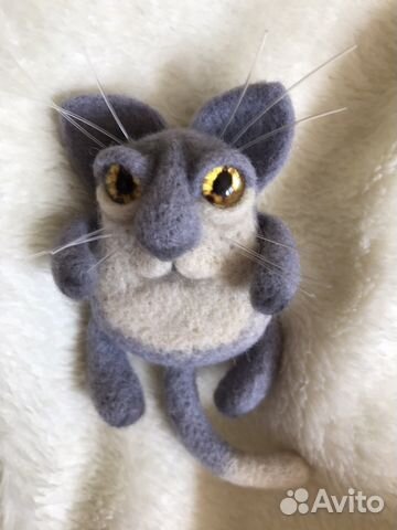 Брошь «котяра»