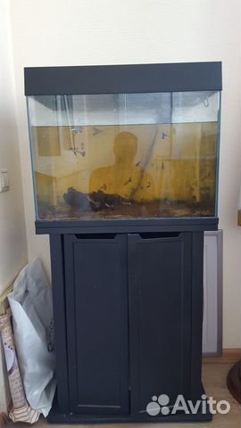 Аквариум со встроенным фильтром и светом