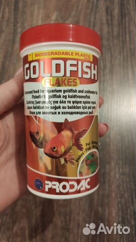 Корм для золотых рыбок