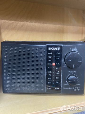 Радиоприёмник sony ICF-18 купить в Москве | Электроника | Авито
