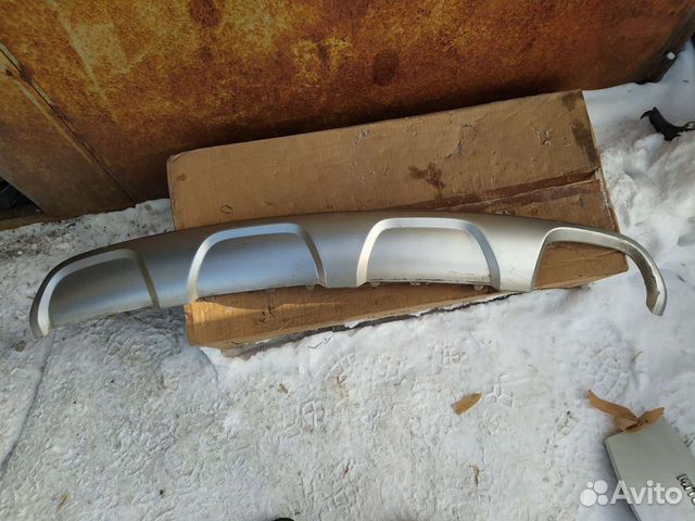 Юбка заднего бампера hyundai santa fe 3 купить в Балашихе Hyundai-KIA ...